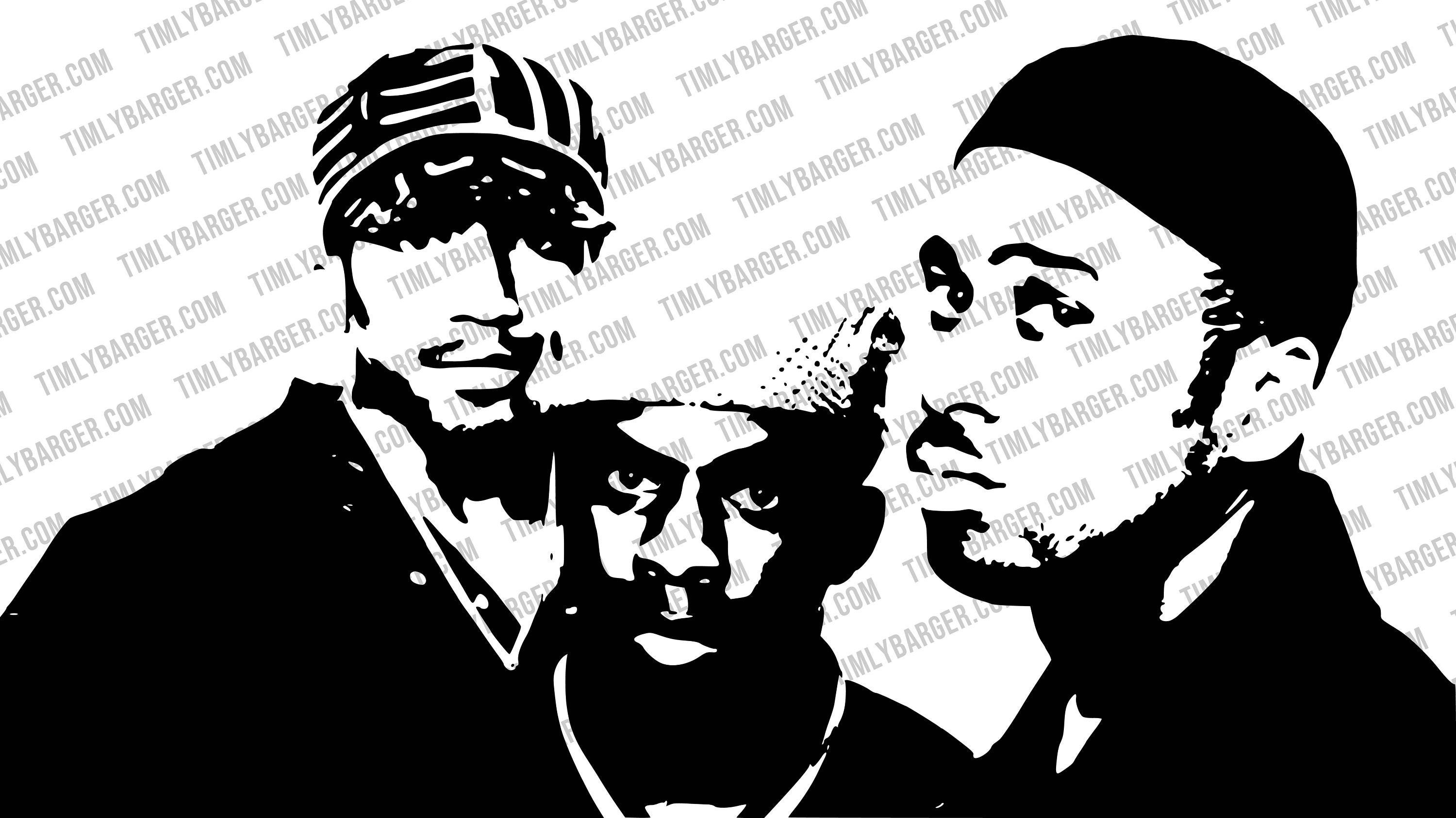 A Tribe Called Quest Logo Black And White