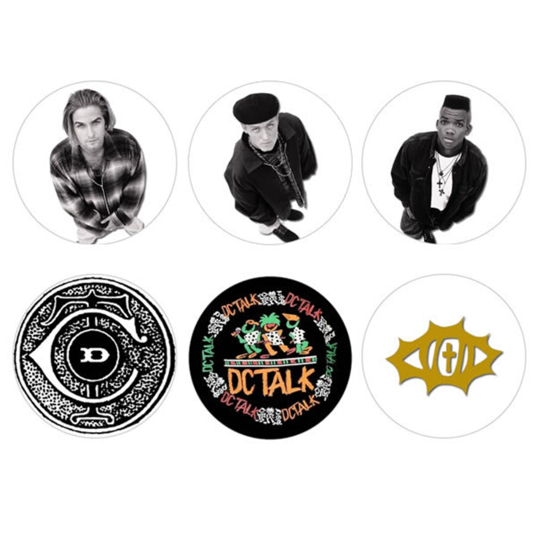 DC Talk Button or Magnet 6-pack - Etsy