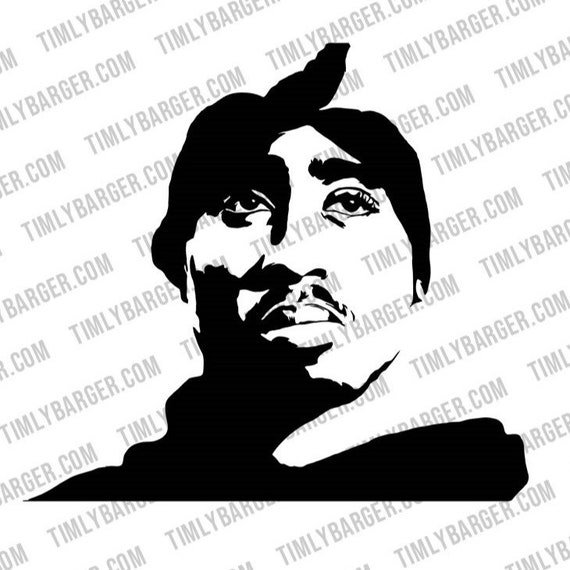 Tupac Shakur 2pac Digital Download PNG and SVG - Etsy Australia