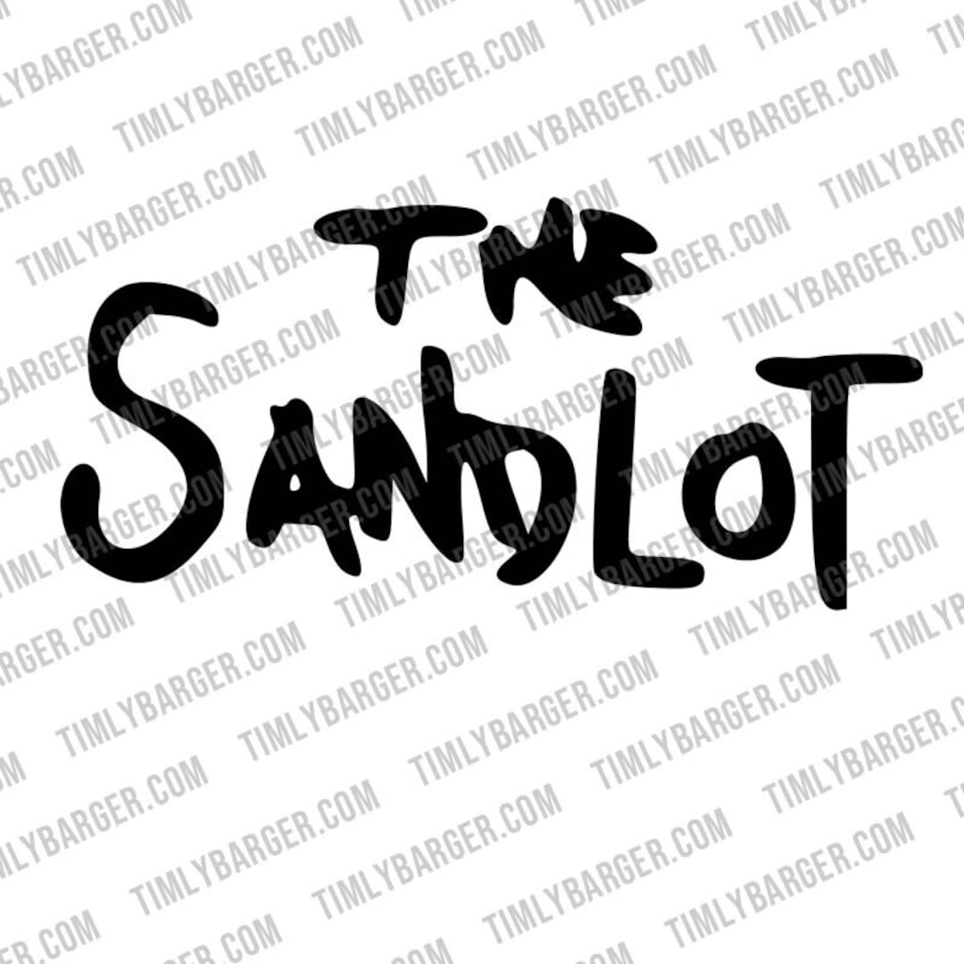 The Sandlot Logo Text Digital Download PNG and SVG - Etsy