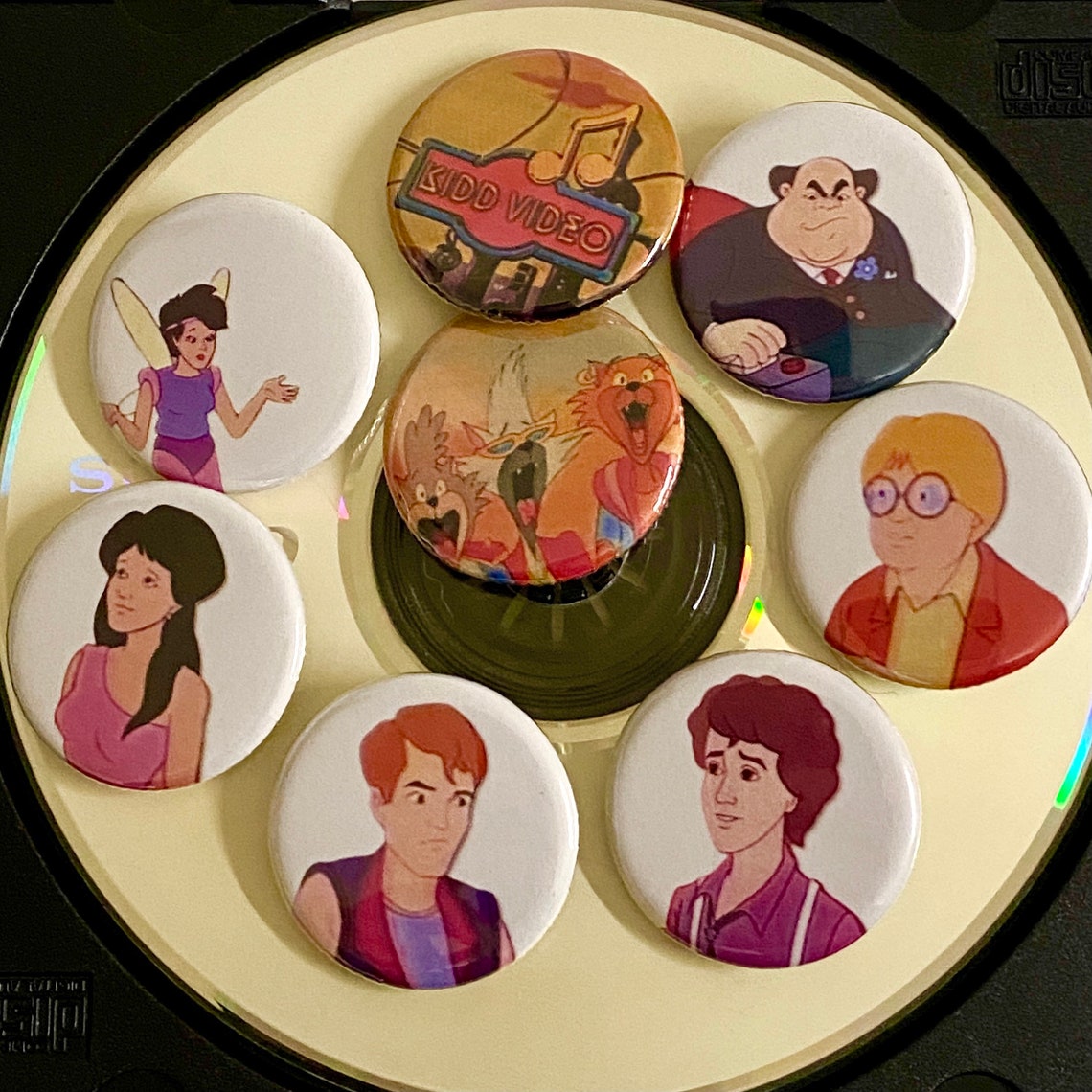 Kidd Video Button or Magnet 8-pack - Etsy