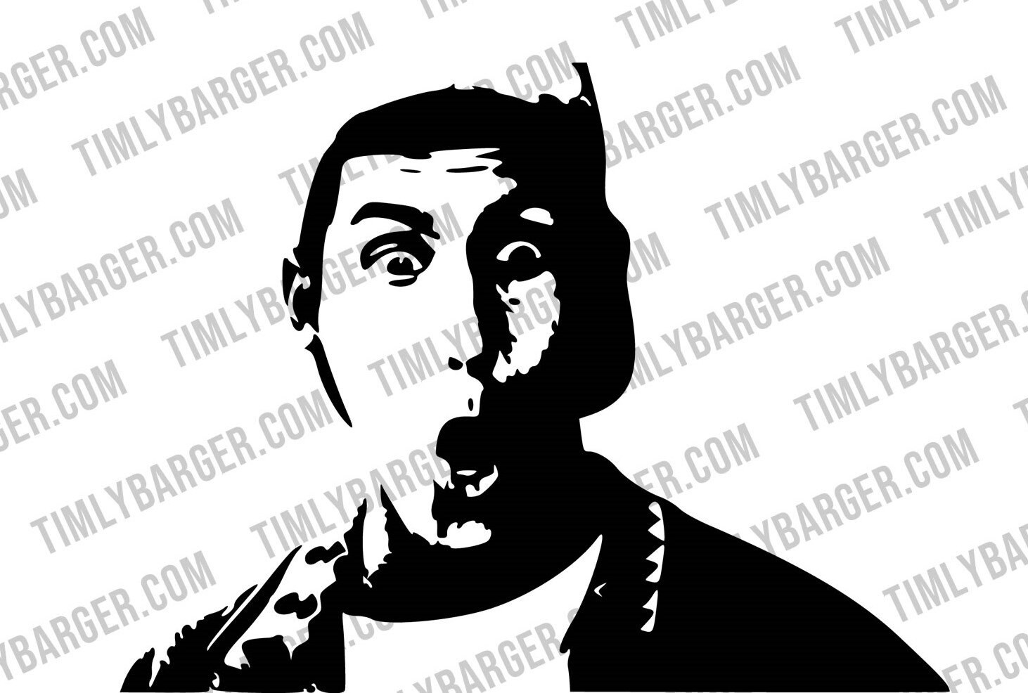 Chris Farley Face Neutral