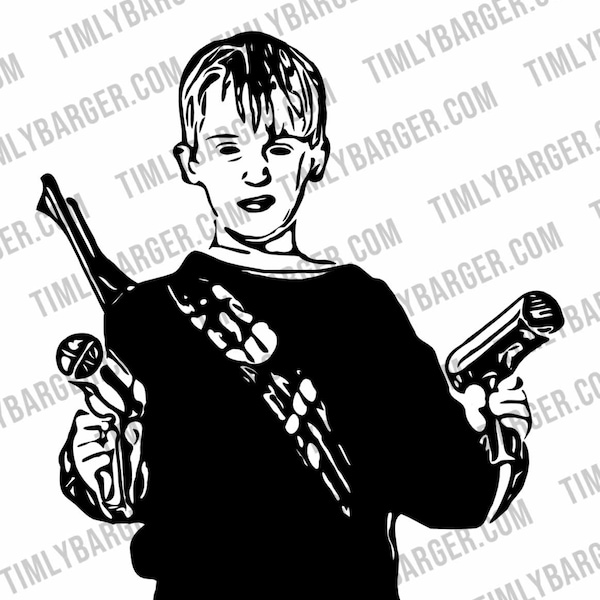 Home Alone Vector - Etsy