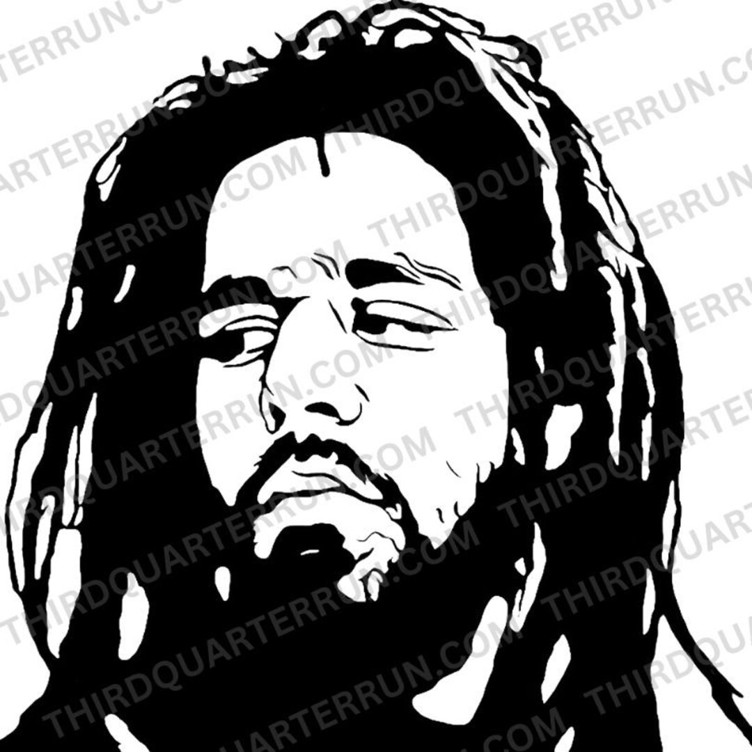 J. Cole Digital Download PNG and SVG - Etsy