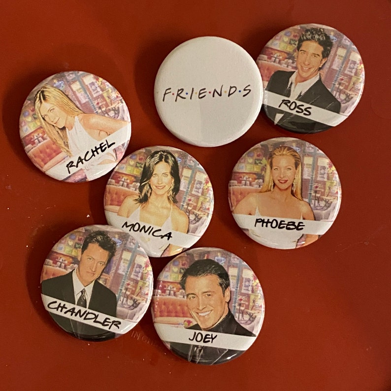 Friends Button or Magnet 7-pack - Etsy