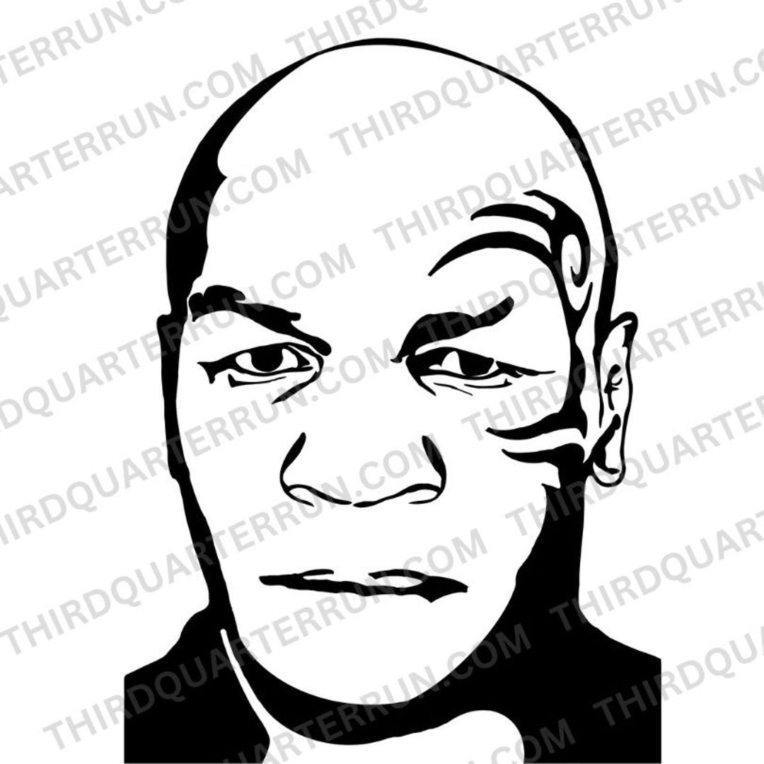 Mike Tyson Digital Download PNG & SVG - Etsy