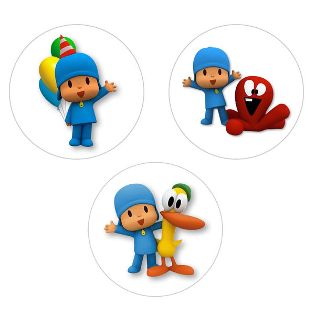 Pocoyo 3-button or Magnet Pack - Etsy