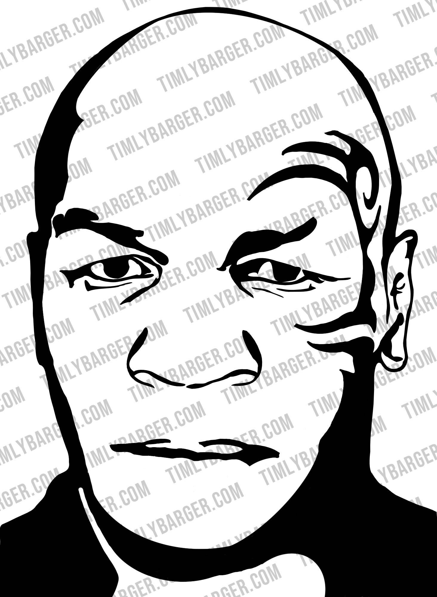 Mike Tyson Digital Download PNG & SVG - Etsy Norway