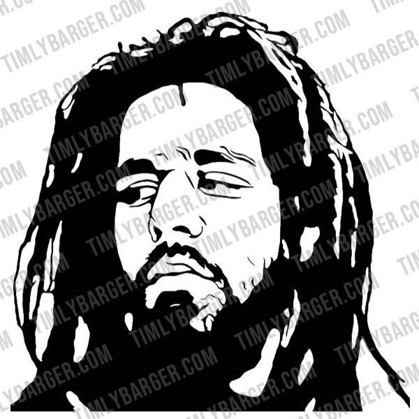 J. Cole Digital Download PNG and SVG - Etsy Australia