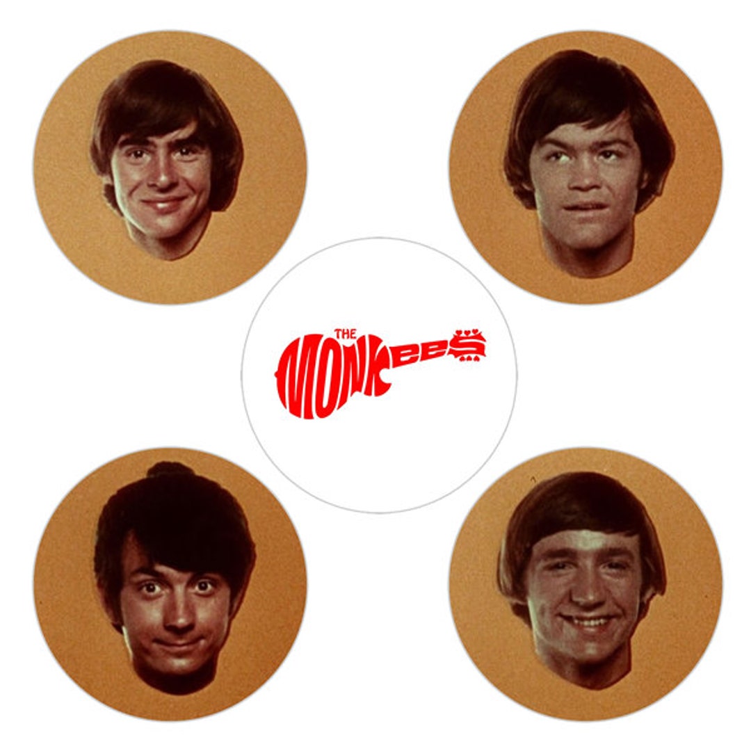 The Monkees Replica Button or Magnet 5-pack - Etsy