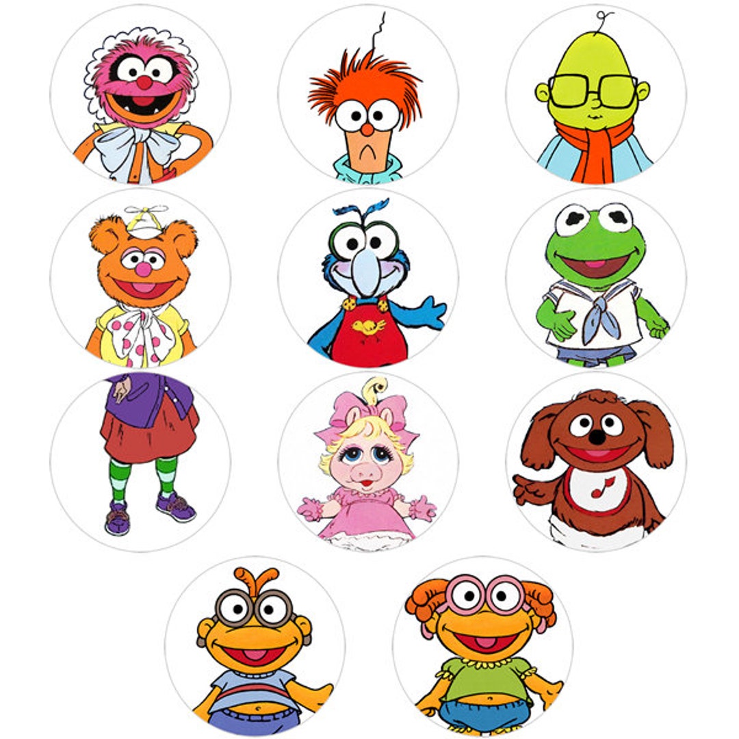 Muppet Babies Button or Magnet 11-pack - Etsy