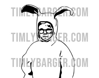 A Christmas Story Ralphie Parker Download PNG & SVG | Etsy