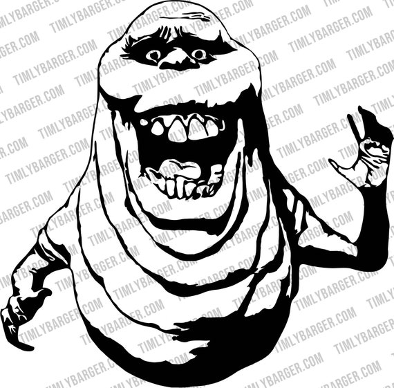 Slimer Ghostbusters Drawing