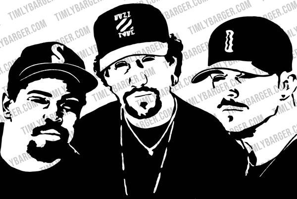 Ready to Print, Rap Tee Design, Ice Cube PNG File, Vintage Bootleg Rap ...