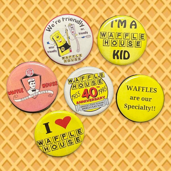 Waffle Pin - Etsy