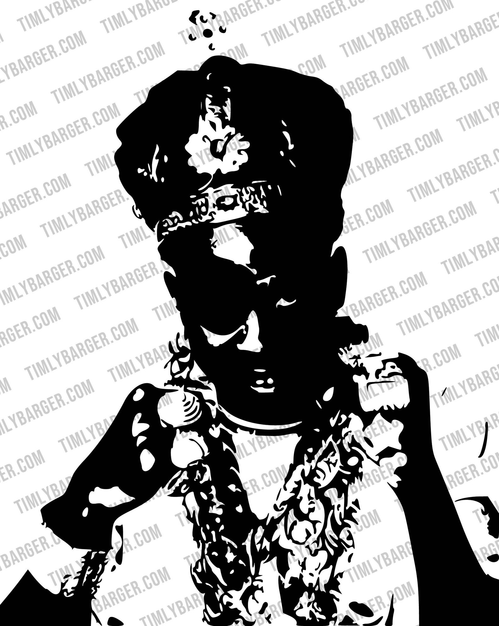 Slick Rick Digital Download PNG and SVG - Etsy