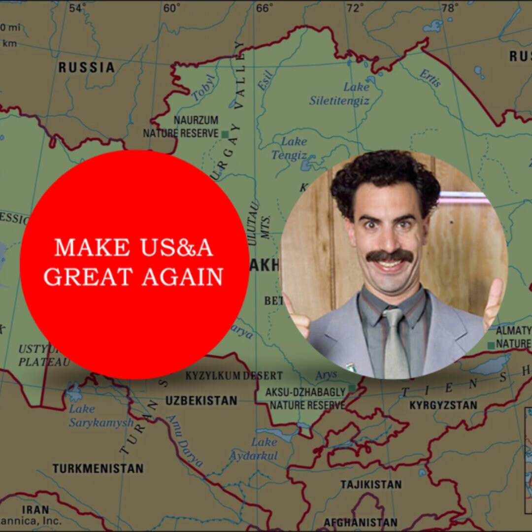 Borat Make US&A Great Again Button or Magnet 2-pack - Etsy