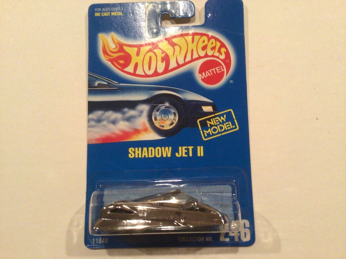 Hot Wheels Shadow Jet II Hot Wheels Collector Mattel Toy Cars - Etsy UK