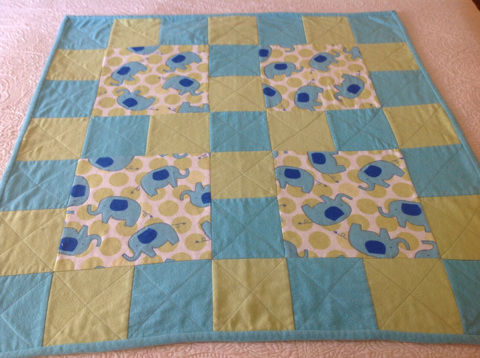 Crib Quilt Baby Quilt Baby Blanket Infant Quilt Quilted Baby Blanket ...