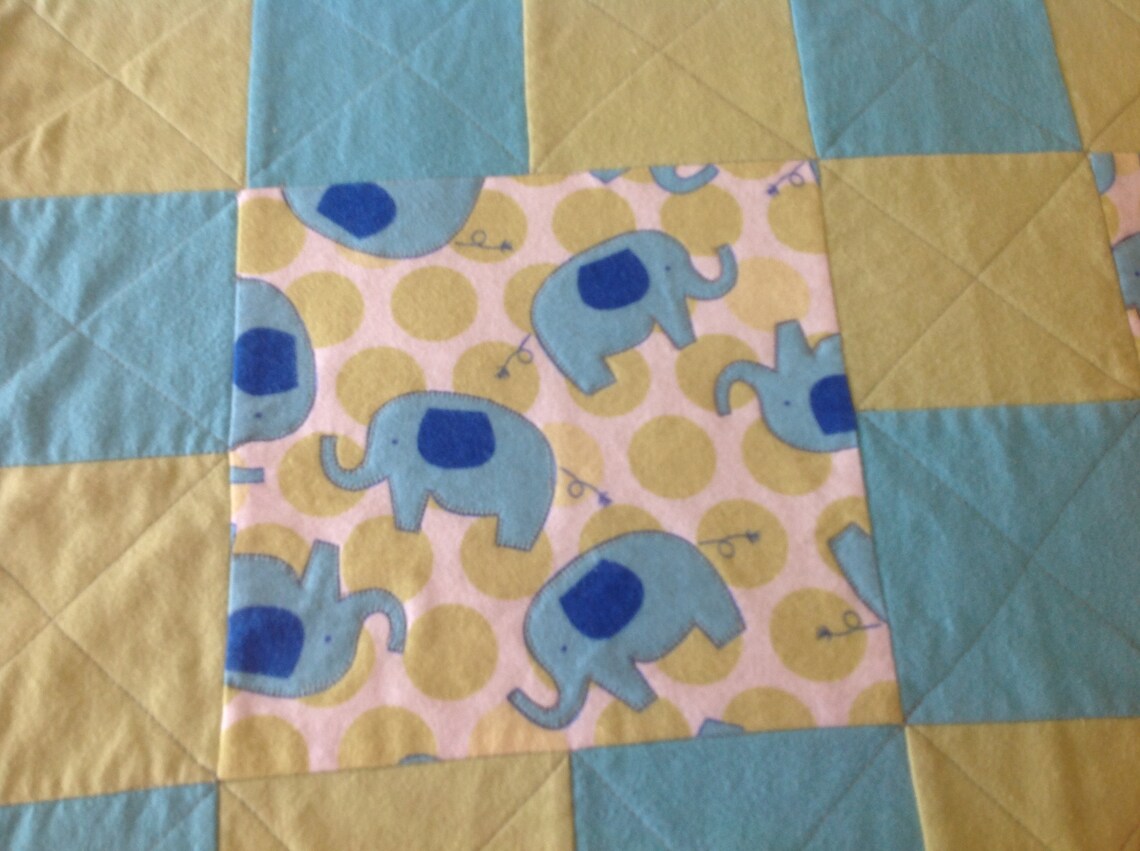 Crib Quilt Baby Quilt Baby Blanket Infant Quilt Quilted Baby Blanket ...