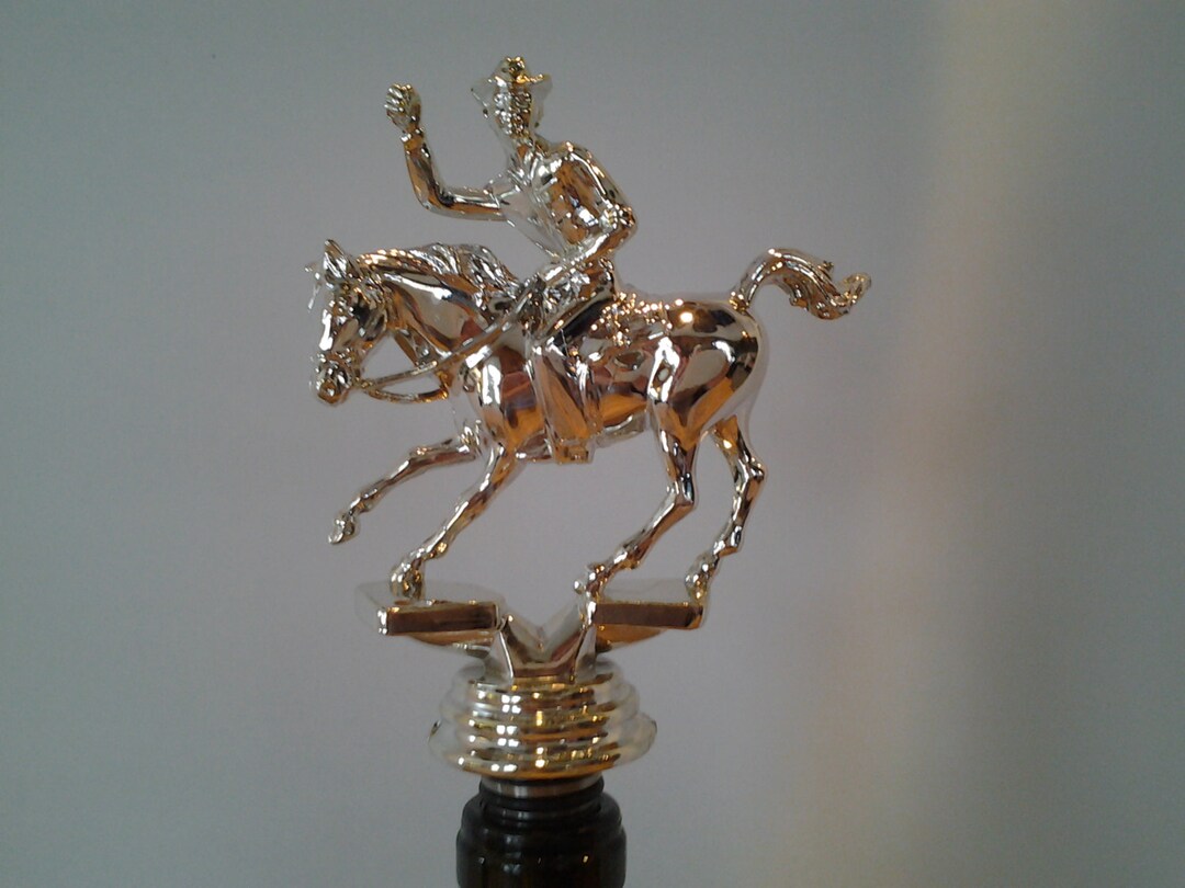 Trophy Bottle Stopper Barrel Racer Cowboy Cutting Horse - Etsy.de