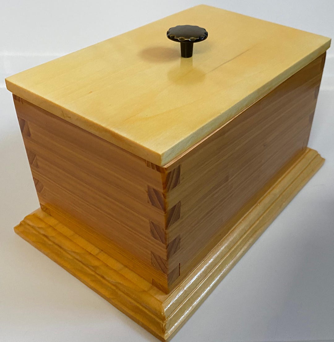Cypress, Aspen and Maple Wood Medium Box | Hand-crafted in the USA ...
