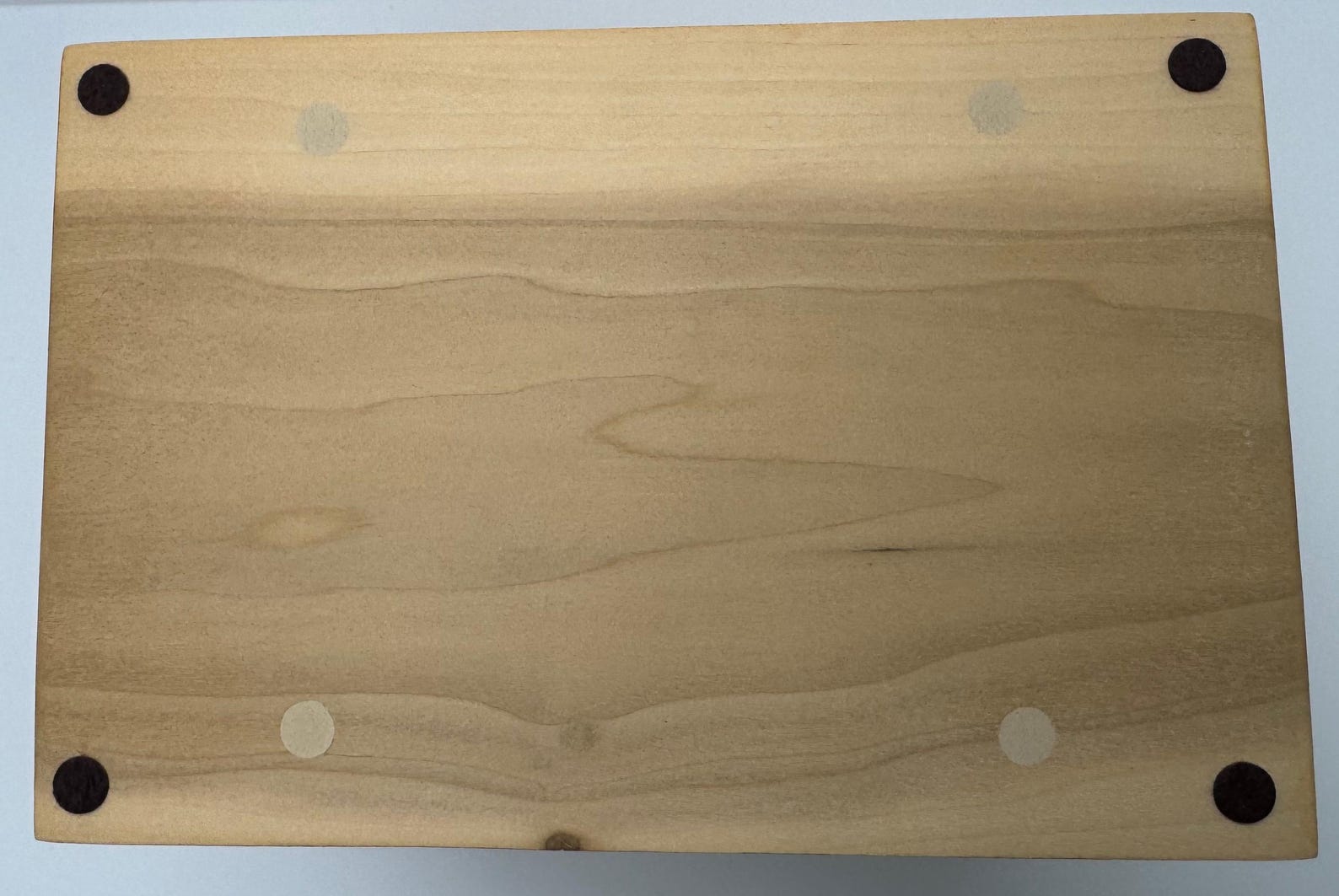 Maple Wood Medium Box | Hand-crafted in the USA | Hinged-top - Etsy