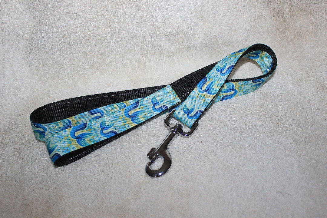 MERMAID TAILS Nylon Dog Leashes With Metal Swivel Snap Hook - Etsy
