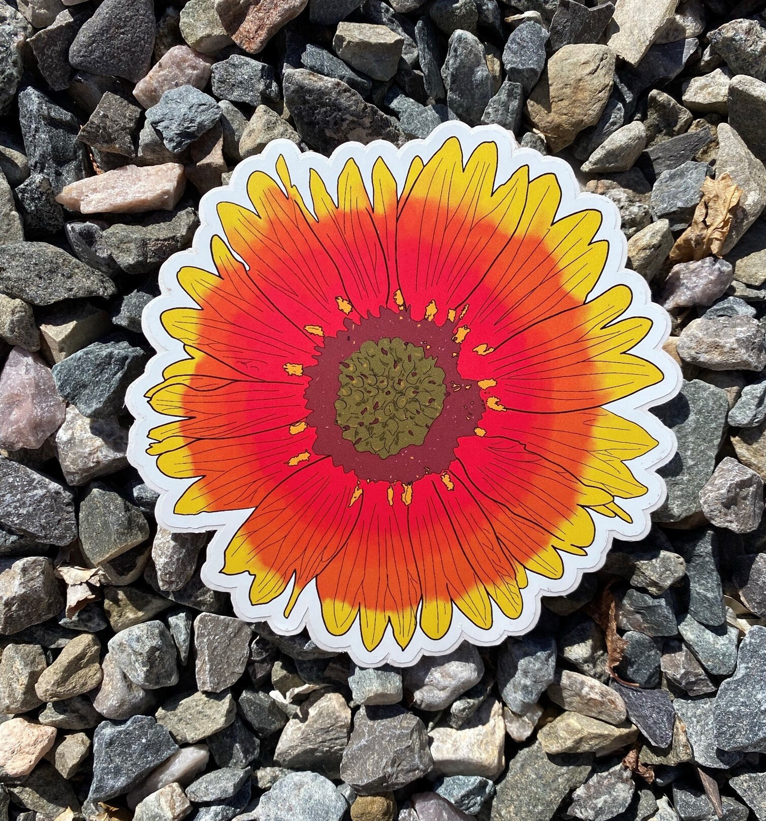 Arizona Sunflower 2 Vinyl Sticker - Etsy