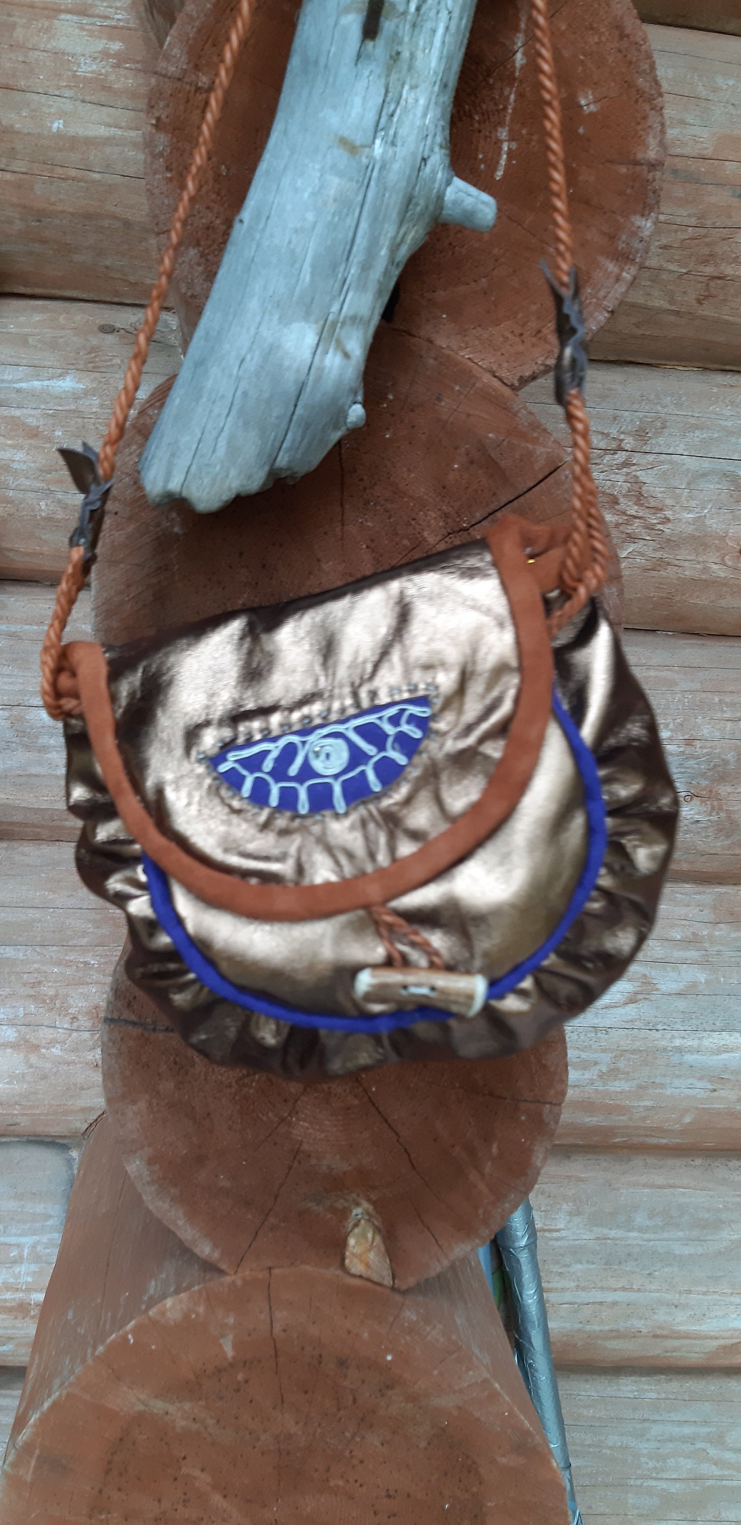 Saami Bag.tin Embroidered Shoulder Bag. Handmade Art Craft in Finland ...