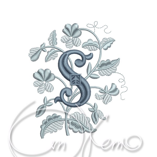 Monogram Letter S - Etsy