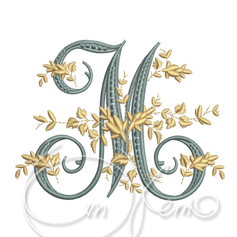 Monogram Letter M - Etsy