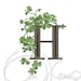 Machine Embroidery Design Capital Letter H Shamrock Digitized Irish ...