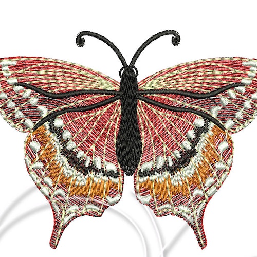 9 Sizes butterfly Machine Embroidery Design - Etsy