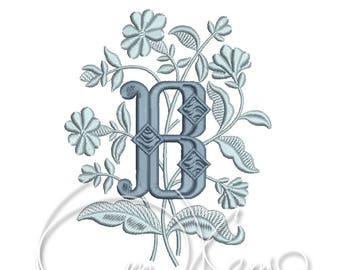 Monogram letter b | Etsy