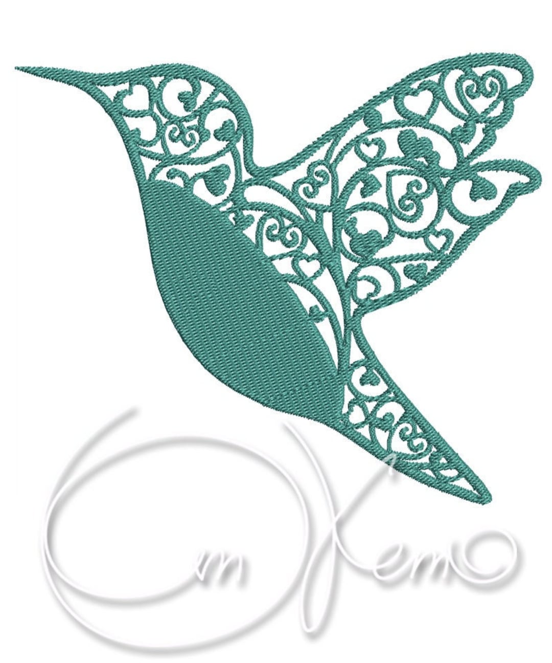 MACHINE EMBROIDERY FILE - Bird - Etsy
