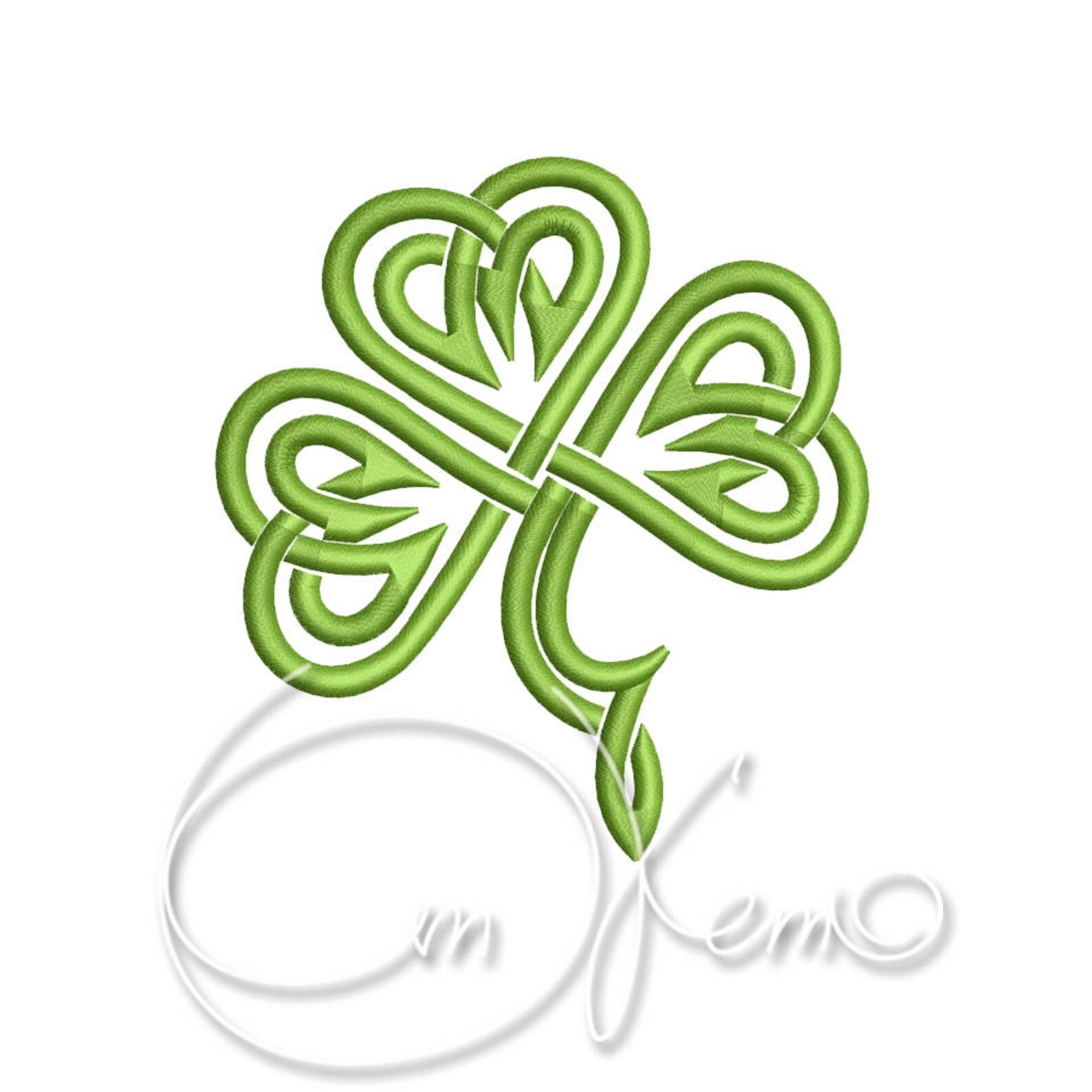 MACHINE EMBROIDERY DESIGN Irish Clover St Patrick's Day - Etsy