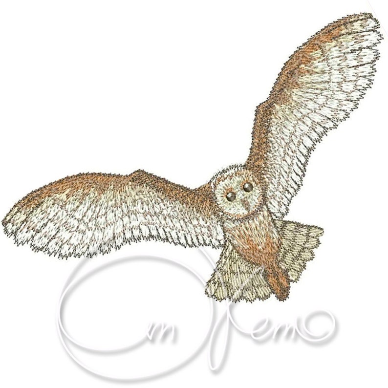 MACHINE EMBROIDERY FILE - Owl - Etsy