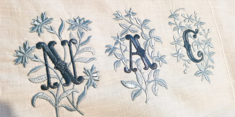 MACHINE EMBROIDERY DESIGN Antique Alphabet English Letters - Etsy Canada