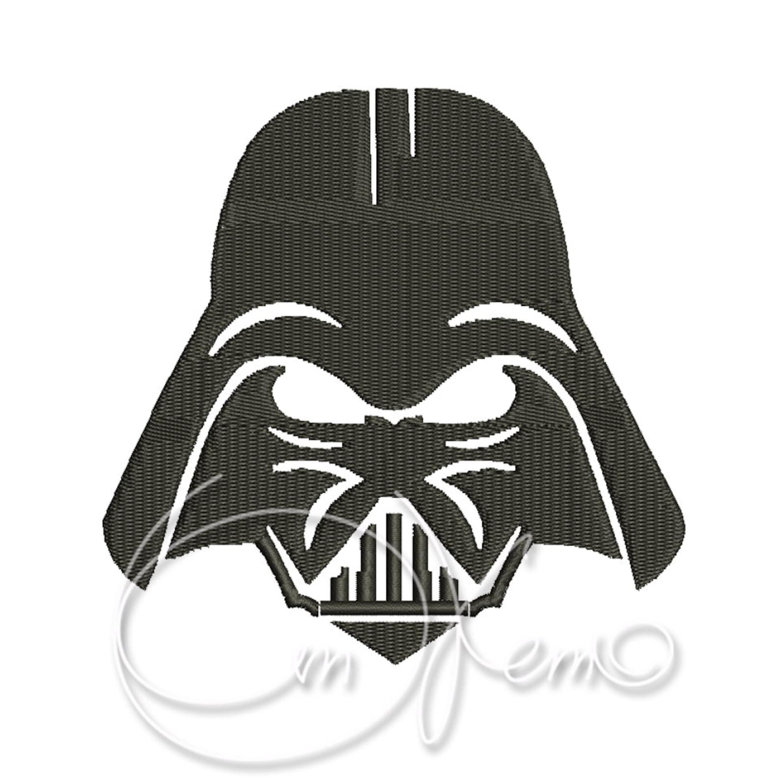 MACHINE EMBROIDERY DESIGN Darth Vader Star Wars Instant - Etsy