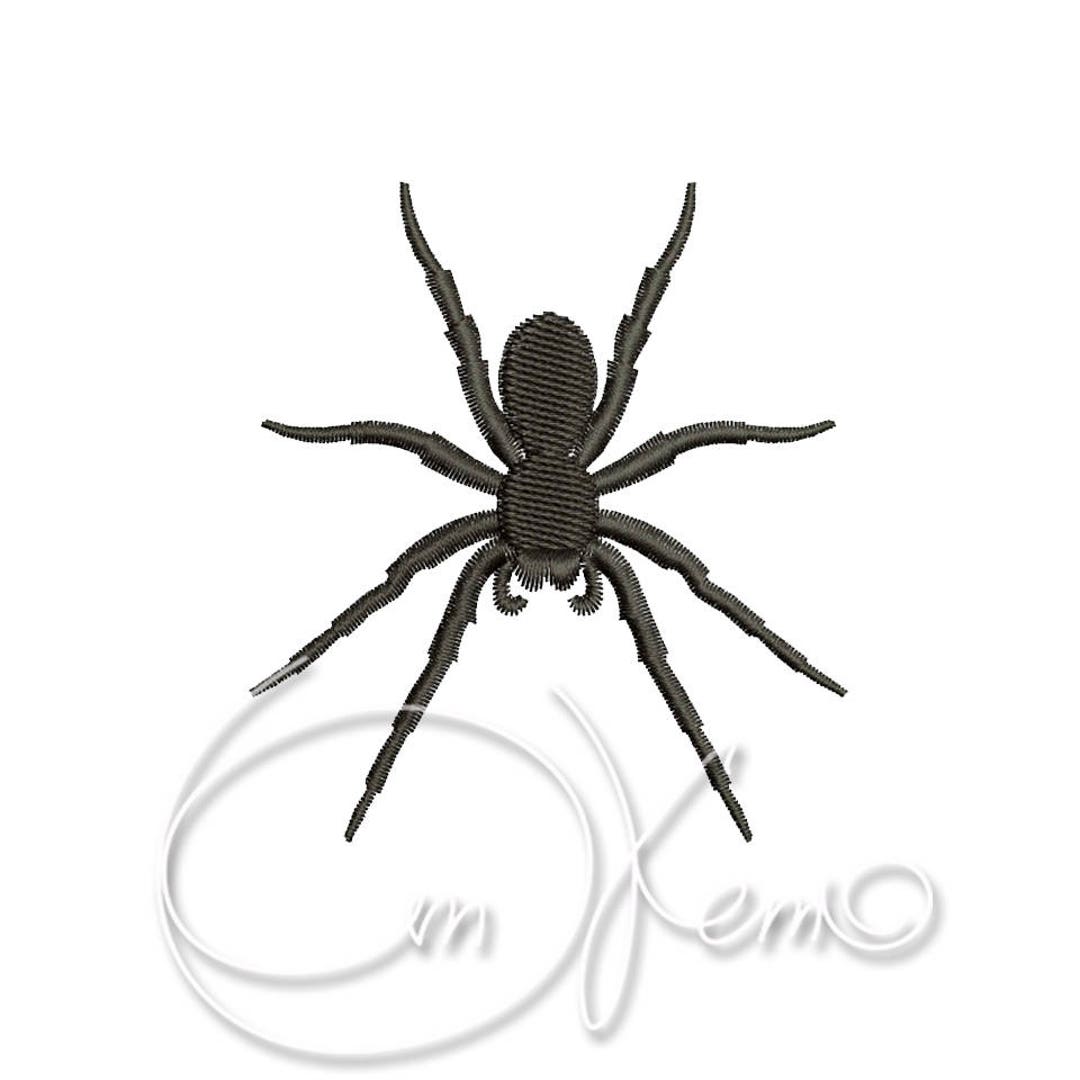 Machine Embroidery Design Spider 3 Sizes PES Instant Download 2x2 3x3 ...
