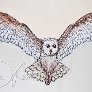 MACHINE EMBROIDERY FILE - Owl - Etsy