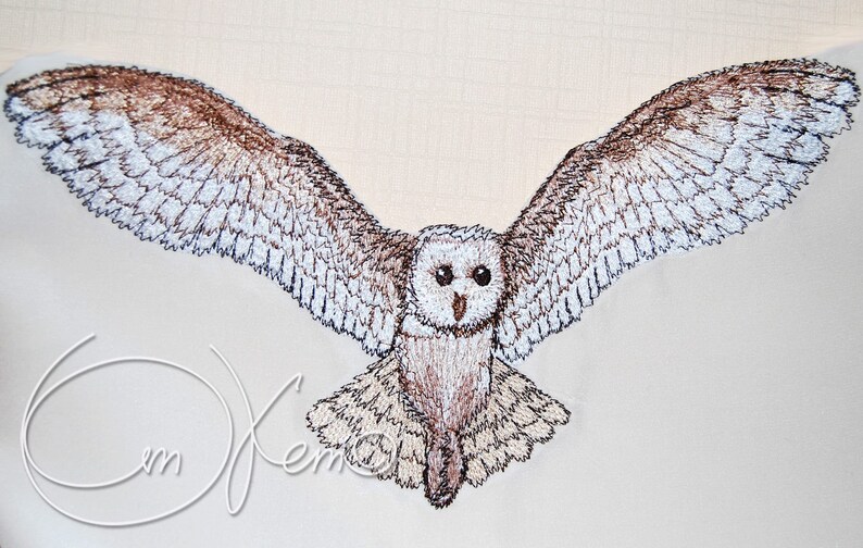 MACHINE EMBROIDERY FILE - Owl - Etsy
