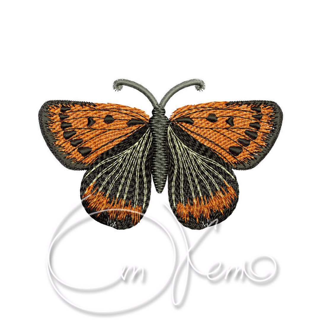 MACHINE EMBROIDERY DESIGN - Butterfly Embroidery - Etsy