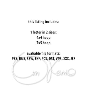 Machine Embroidery Design Capital Letter M Digitized Irish Alphabet St ...