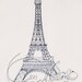 Machine Embroidery Design - Eiffel Tower Design Paris Digitized City ...