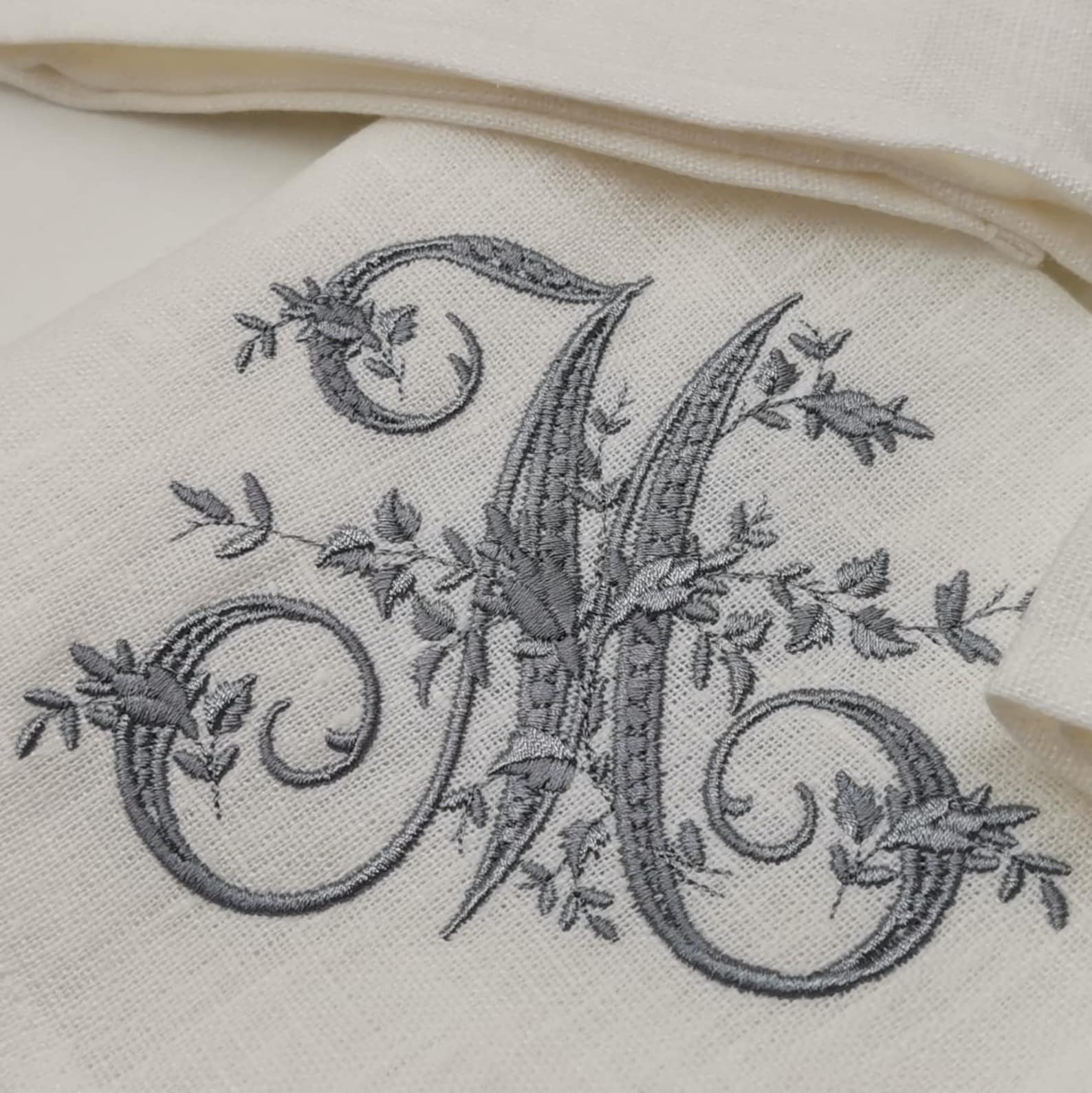 Machine Embroidery Design Capital Letter M Digitized Victorian Alphabet ...