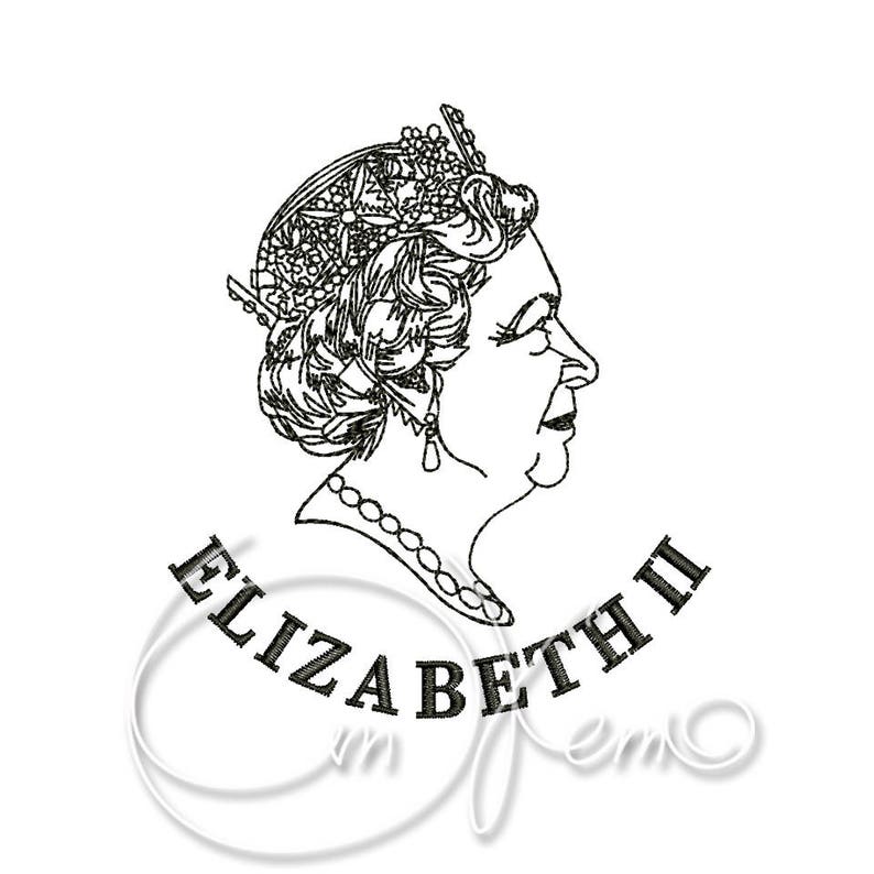 MACHINE EMBROIDERY DESIGN - Elizabeth2 - Etsy