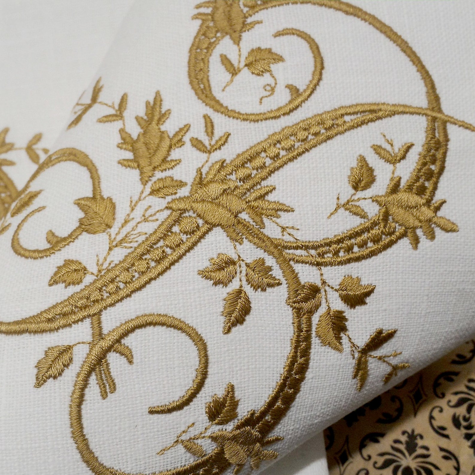 MACHINE EMBROIDERY Design Victorian Letter Embroidery Full Set Alphabet ...