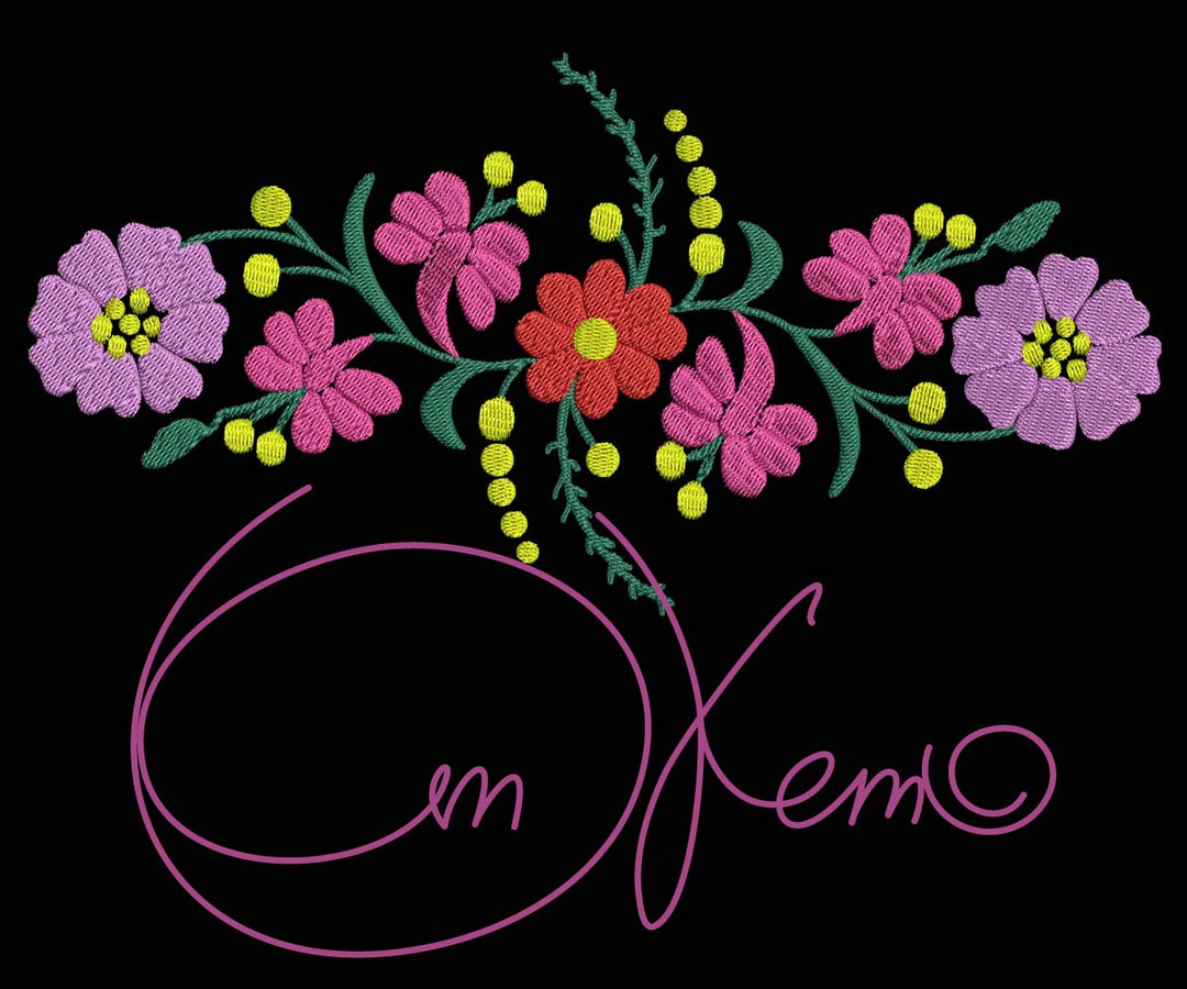 Machine Embroidery Design - Hungarian Belt Embroidery Digitized PES ...